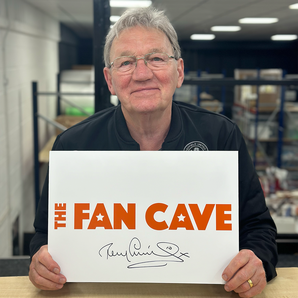 Celebrating a Legend: Tony Currie Signs Memorabilia with The Fan Cave ...