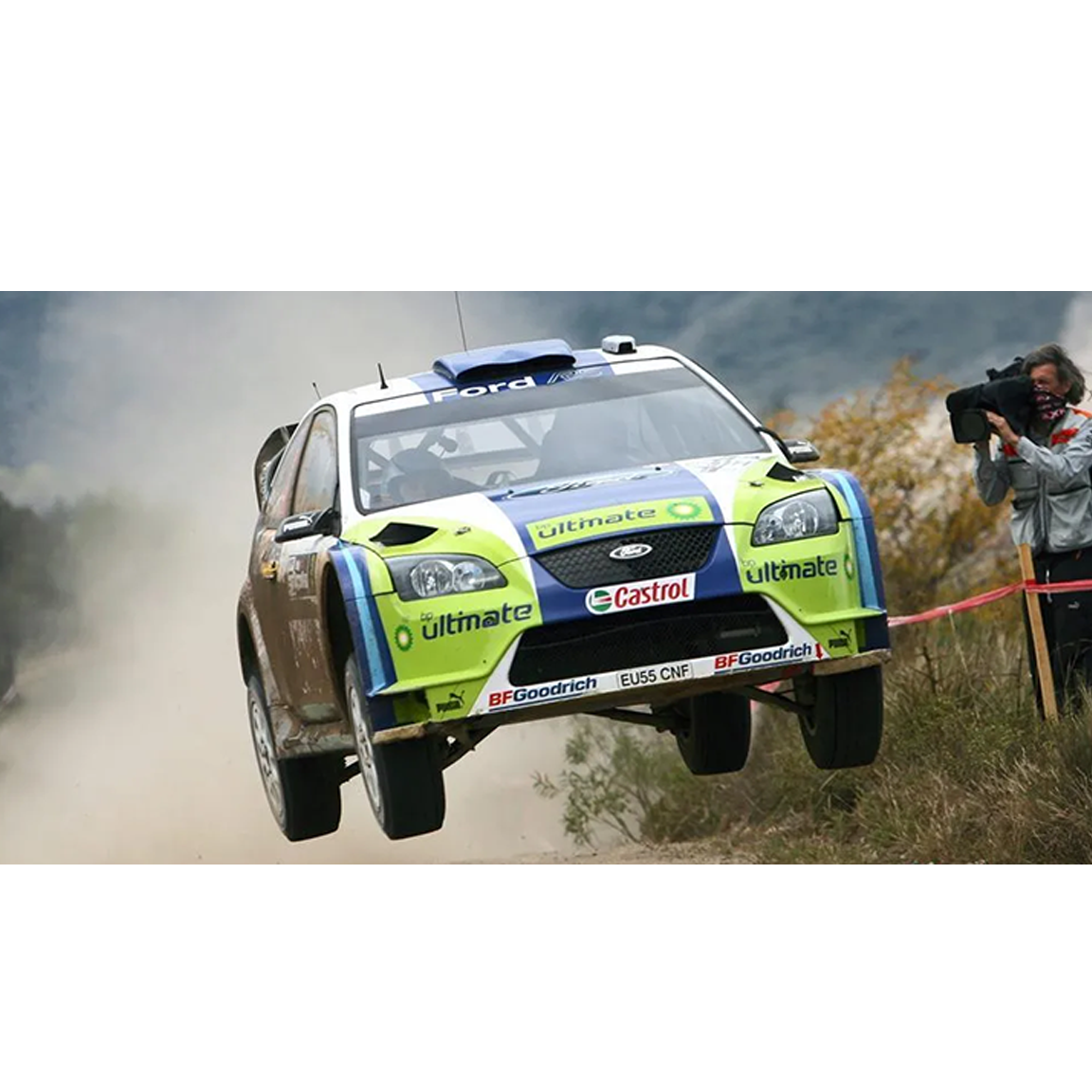 Ford Focus WRC Rally Used Signed Front Bumper 2006 – The Fan Cave ...