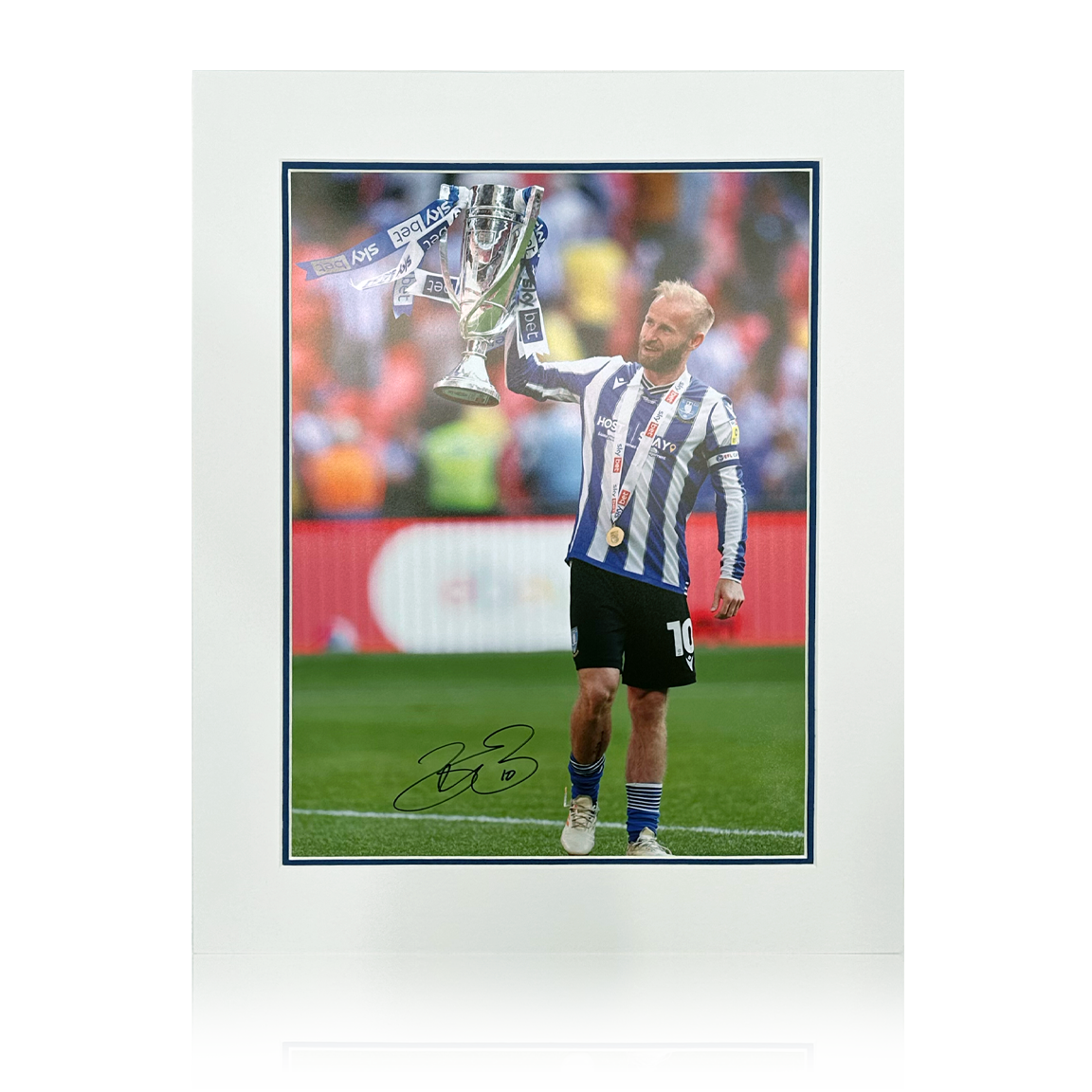 Barry Bannan Signed Sheffield Wednesday Play-Off Win Mount – The Fan ...