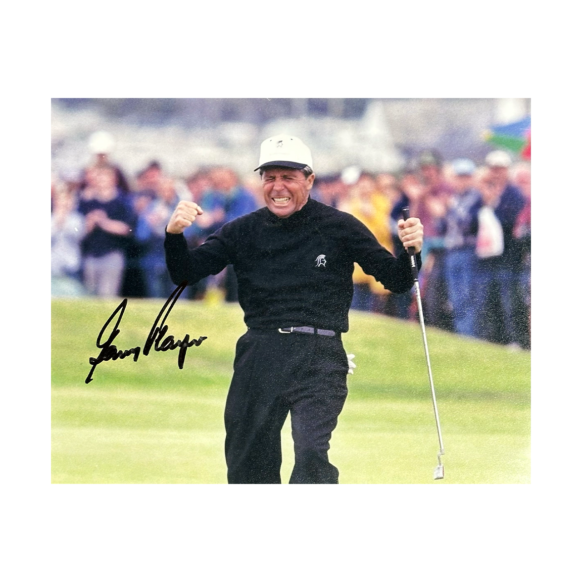 Gary Player Signed 12x8 Image – The Fan Cave Memorabilia