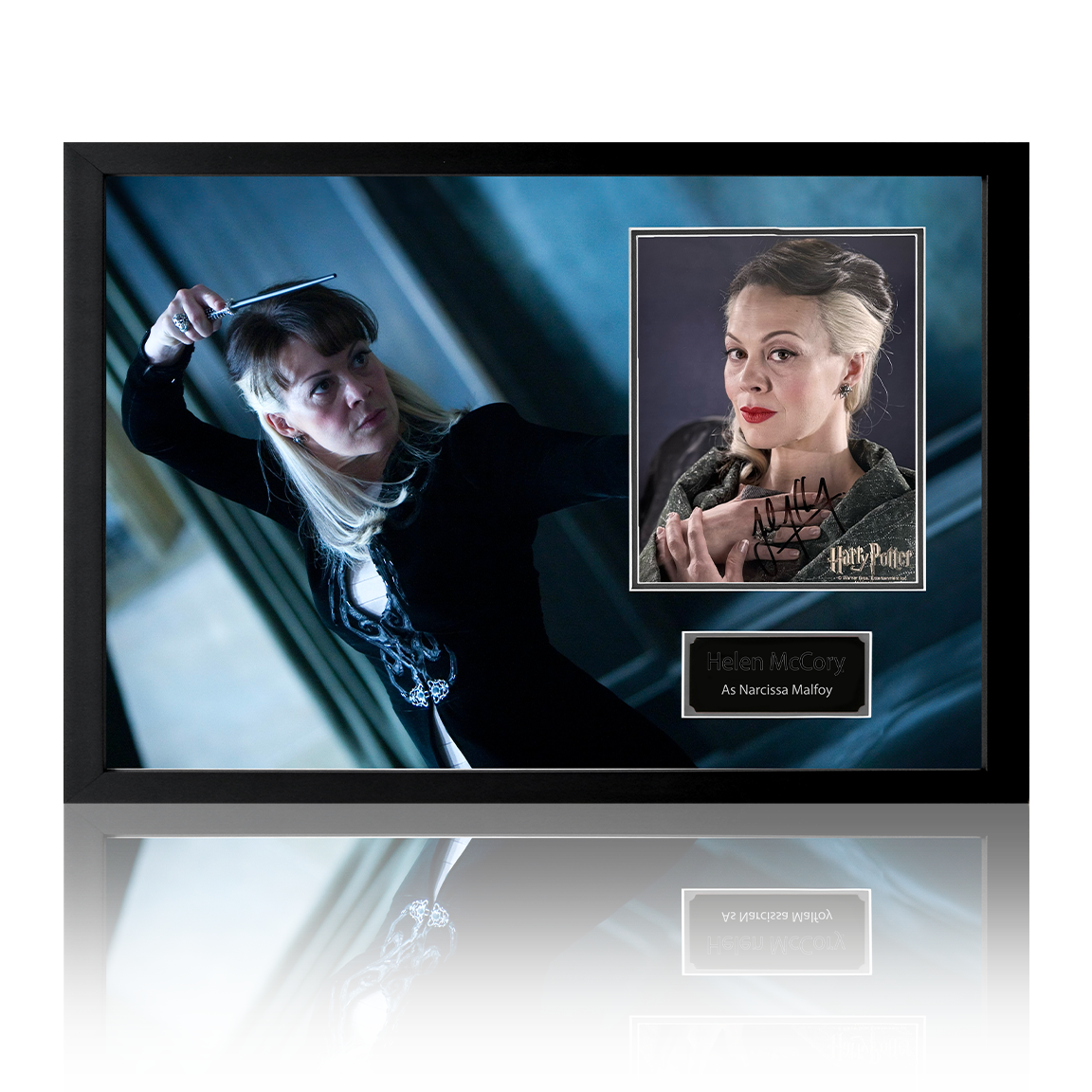 Helen McCrory Signed Narcissa Malfoy Iconic Frame (ACOA) – The Fan Cave ...
