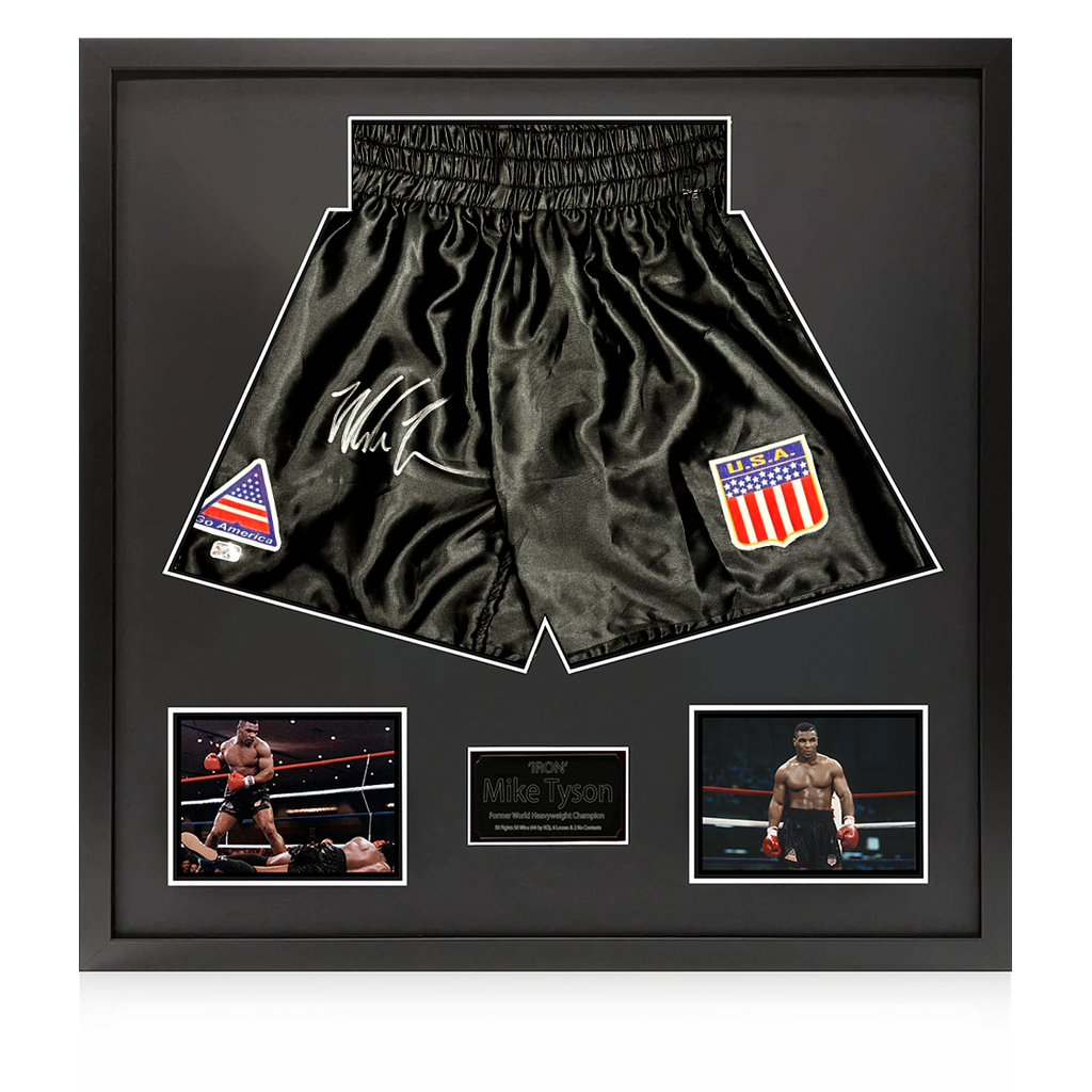 Mike Tyson – The Fan Cave Memorabilia