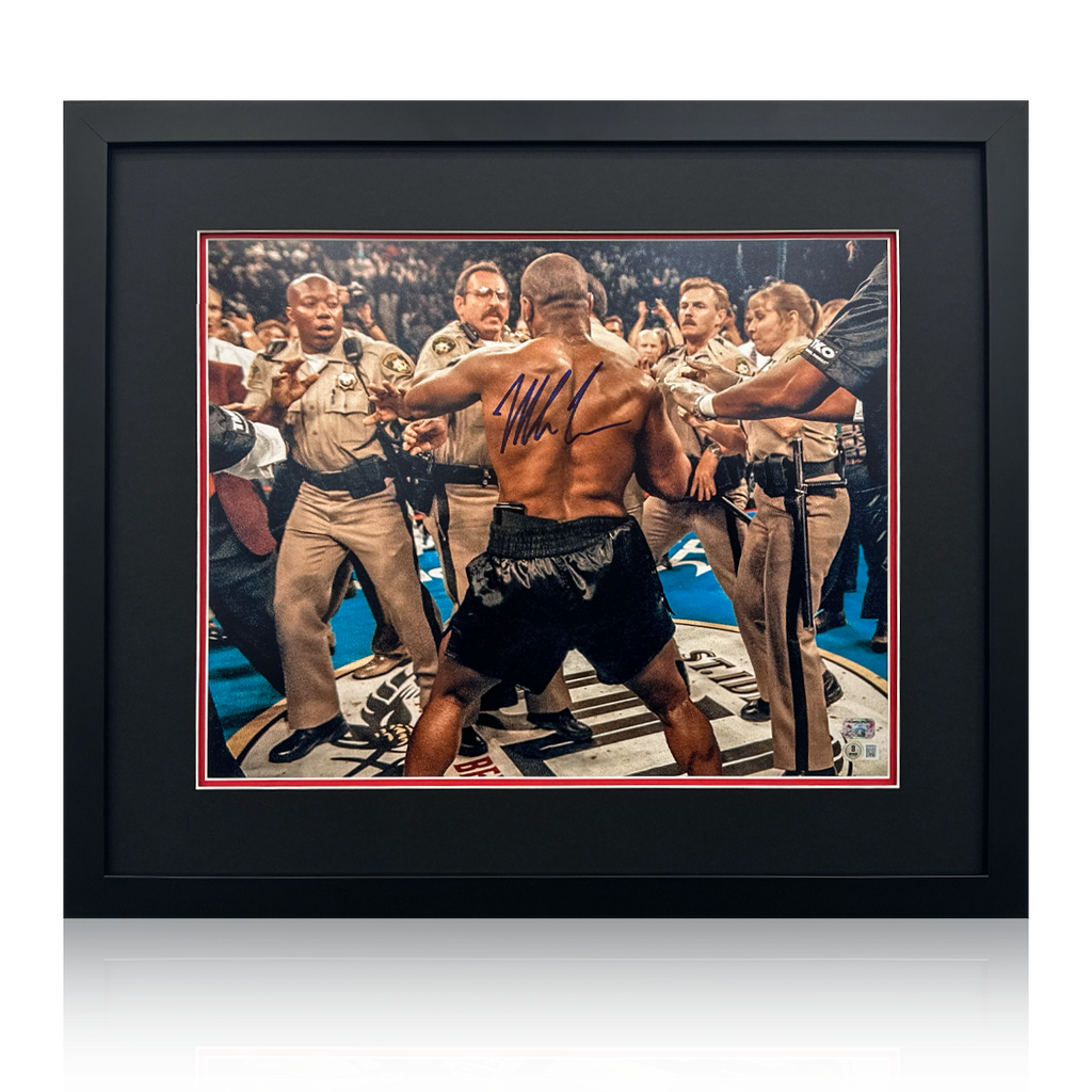 Mike Tyson – The Fan Cave Memorabilia
