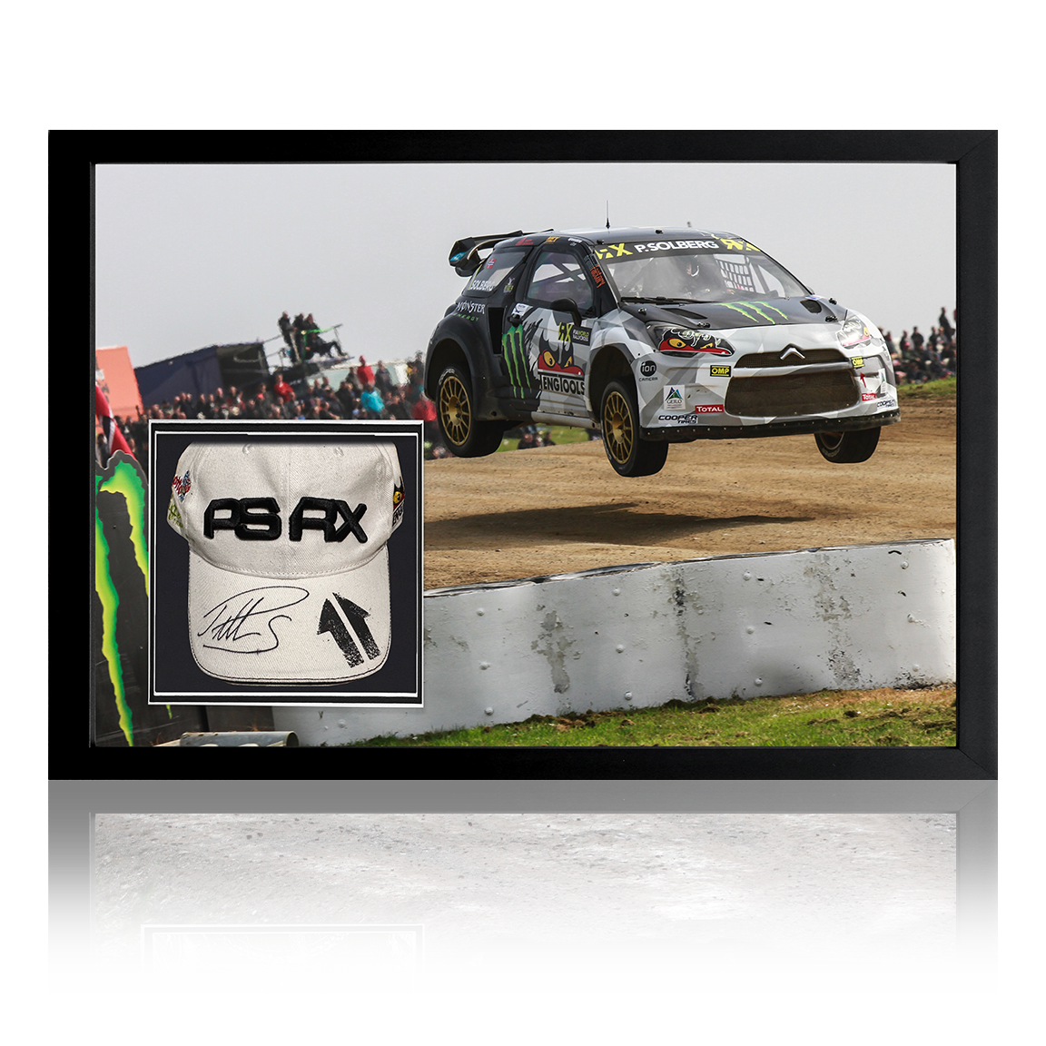 Petter Solberg Signed World Rallycross Cap Iconic Frame – The Fan Cave ...