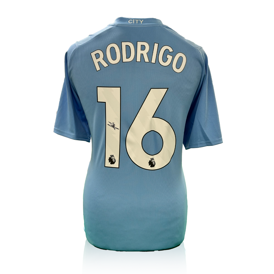 Rodri Signed 23/24 Manchester City Shirt – The Fan Cave Memorabilia