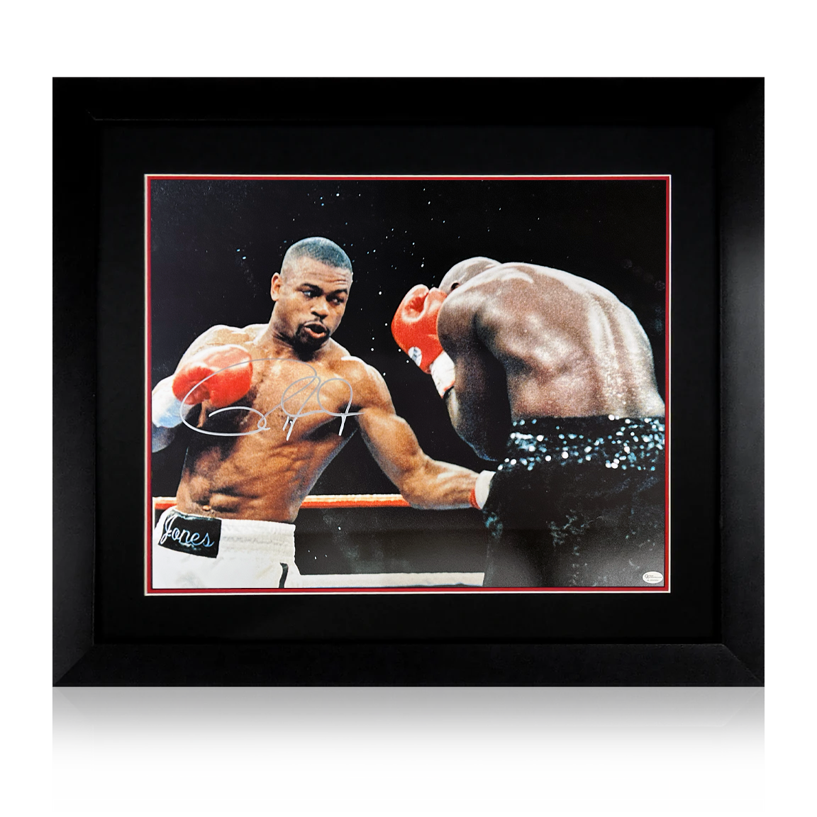 Roy Jones Jr. Signed Image Deluxe Mount Display – The Fan Cave Memorabilia