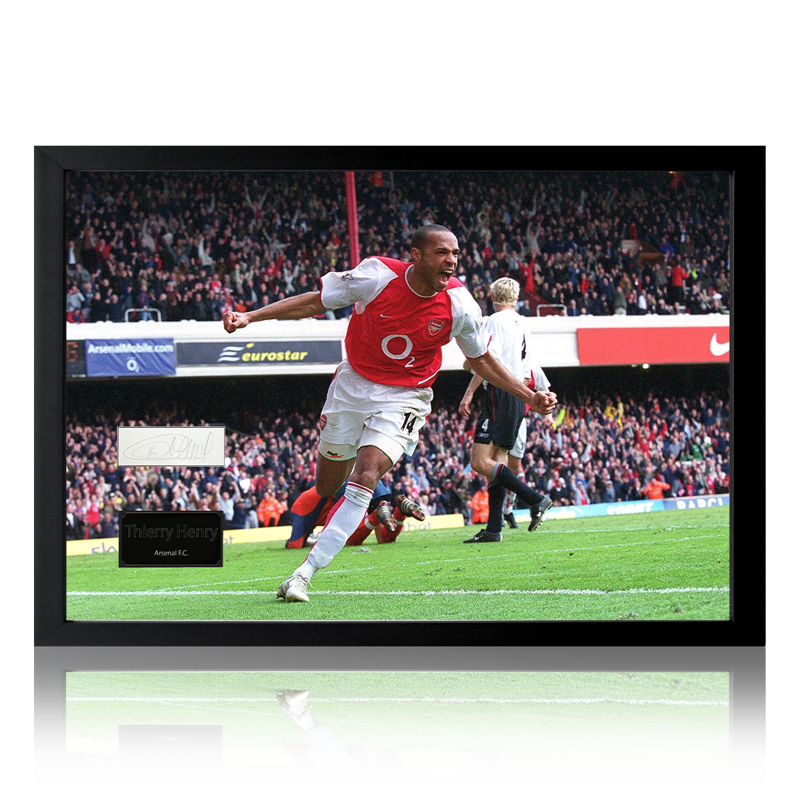 Thierry Henry Signed Arsenal Iconic Frame – The Fan Cave Memorabilia