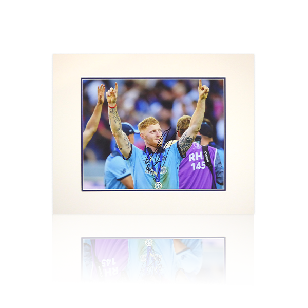Ben Stokes Signed Mount Display – The Fan Cave Memorabilia