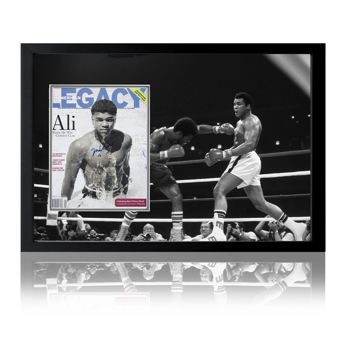 Muhammad Ali Signed American Legacy Magazine Display – The Fan Cave ...
