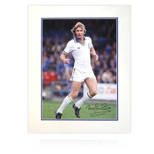 Tony Currie Signed Leeds Display – The Fan Cave Memorabilia