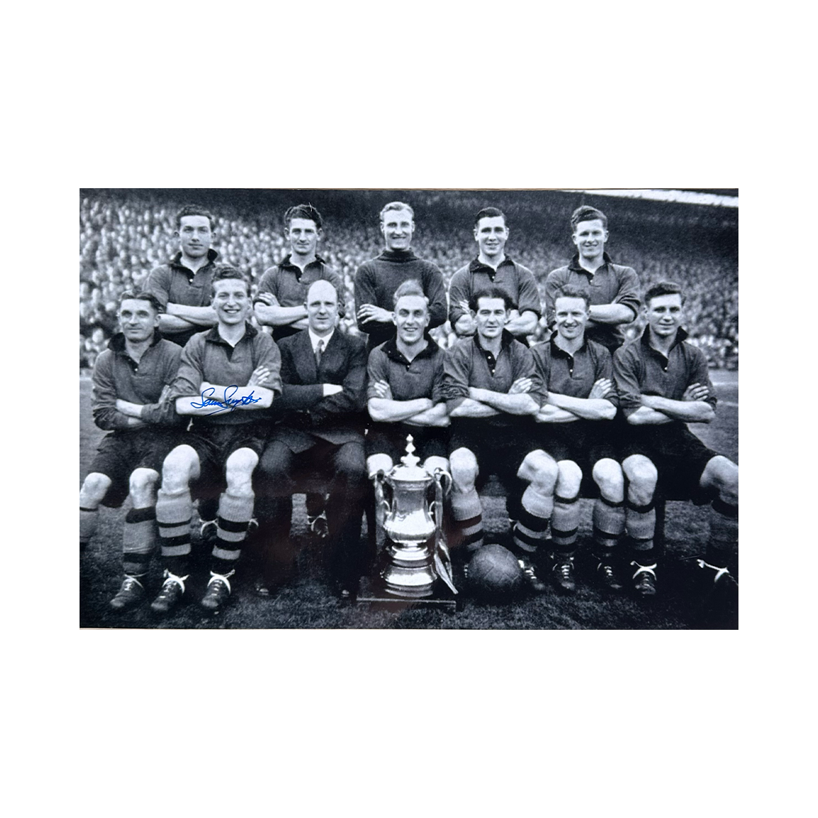 Sammy Smyth Signed Wolverhampton Wanderers 12x8 #1 – The Fan Cave ...